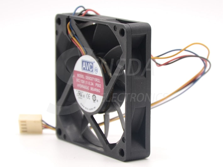 AVC DSSC0715R2L 12V DC Brushless Cooling Fan | COOLINGFANSTORE