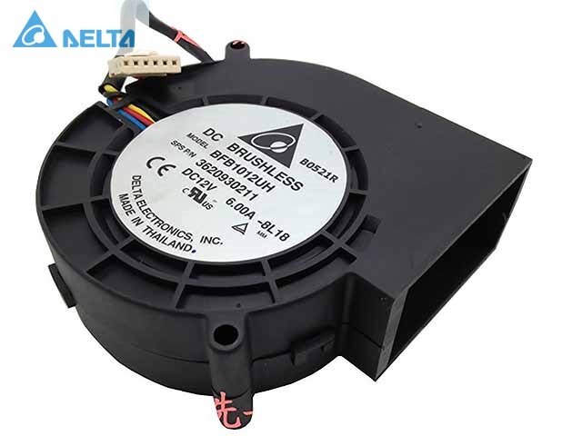 Delta BFB1012UH 12V 6A Turbo Blower Cooling Fan - Unmatched Power ...