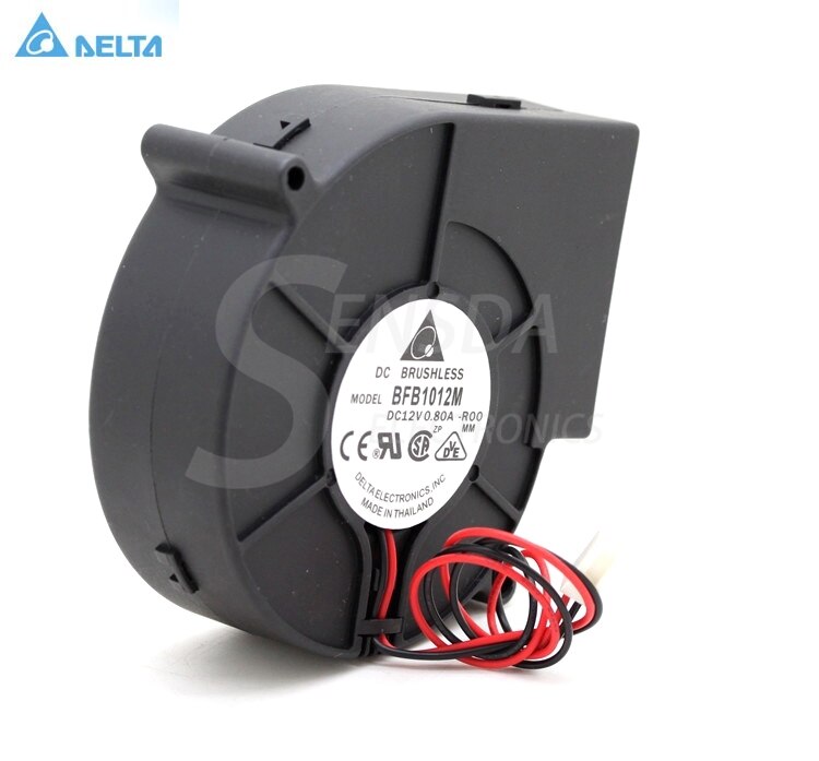 Delta BFB1012M 12V DC 97x94x33mm DC Blower Fan 0.85A | COOLINGFANSTORE