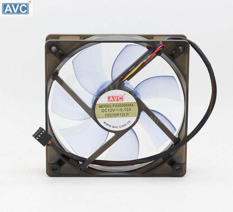 AVC 12025 FX00000454 120mm CPU Cooler Fan - Unmatched Performance ...