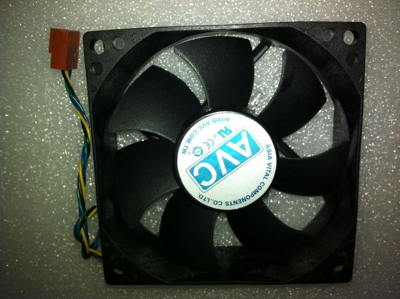 AVC DASE0825T2U 12V 0.70A 80mm Fan LED Light Computer Case Cooling Fan ...